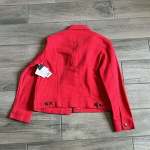 Lee | Jackets & Coats | Nwt Lee Vintage Modern Rider Jacket In Red ...
